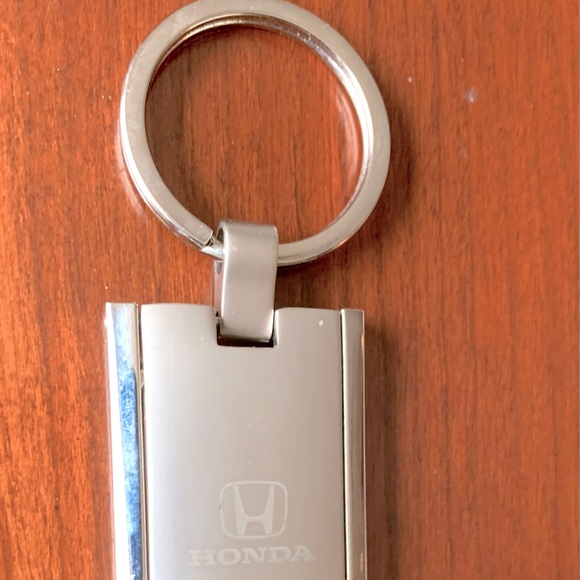 Honda | Accessories | Original Honda Key Ring Shiny Silver Tone Metal ...